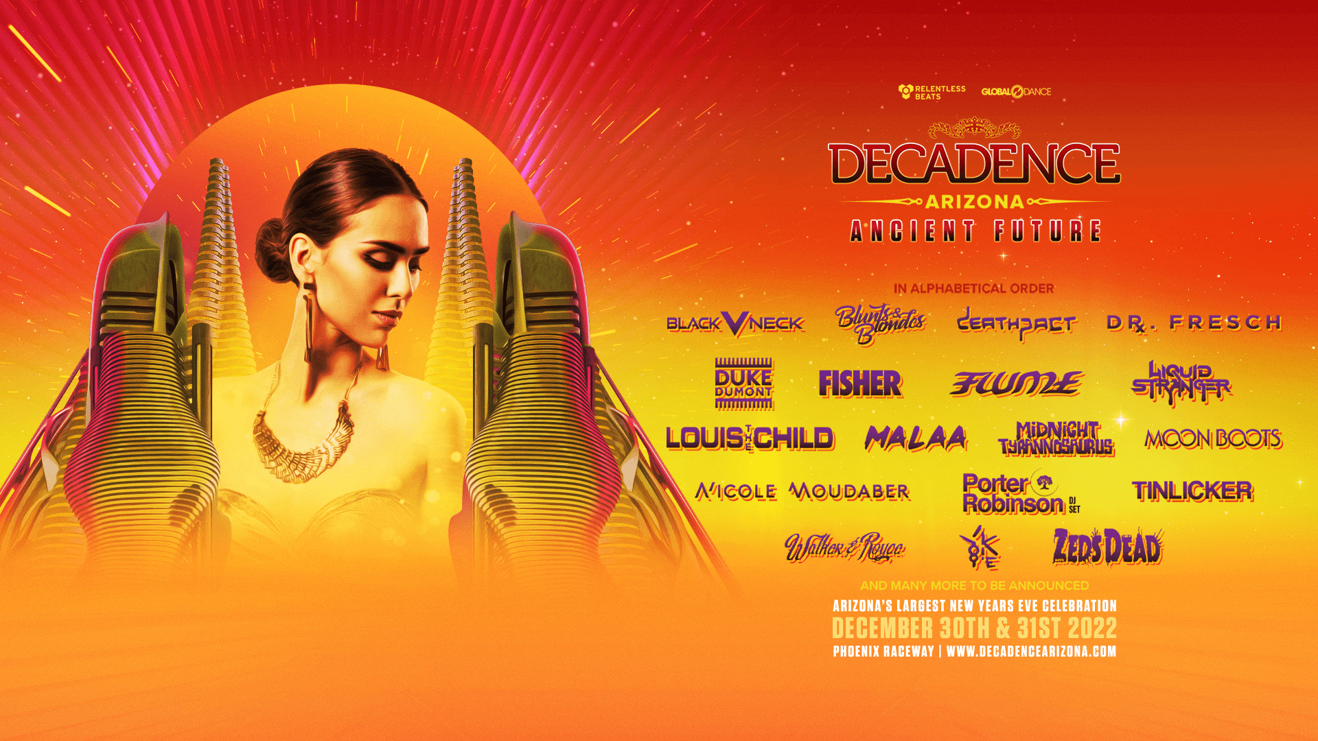 Lineup | Decadence Arizona | December 30-31, 2021